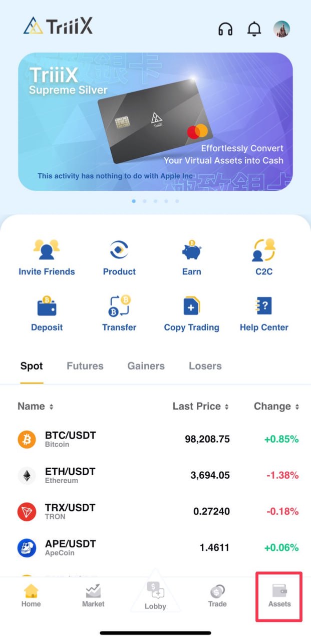 How do I activate my Supreme Silver Card? – TriiiX