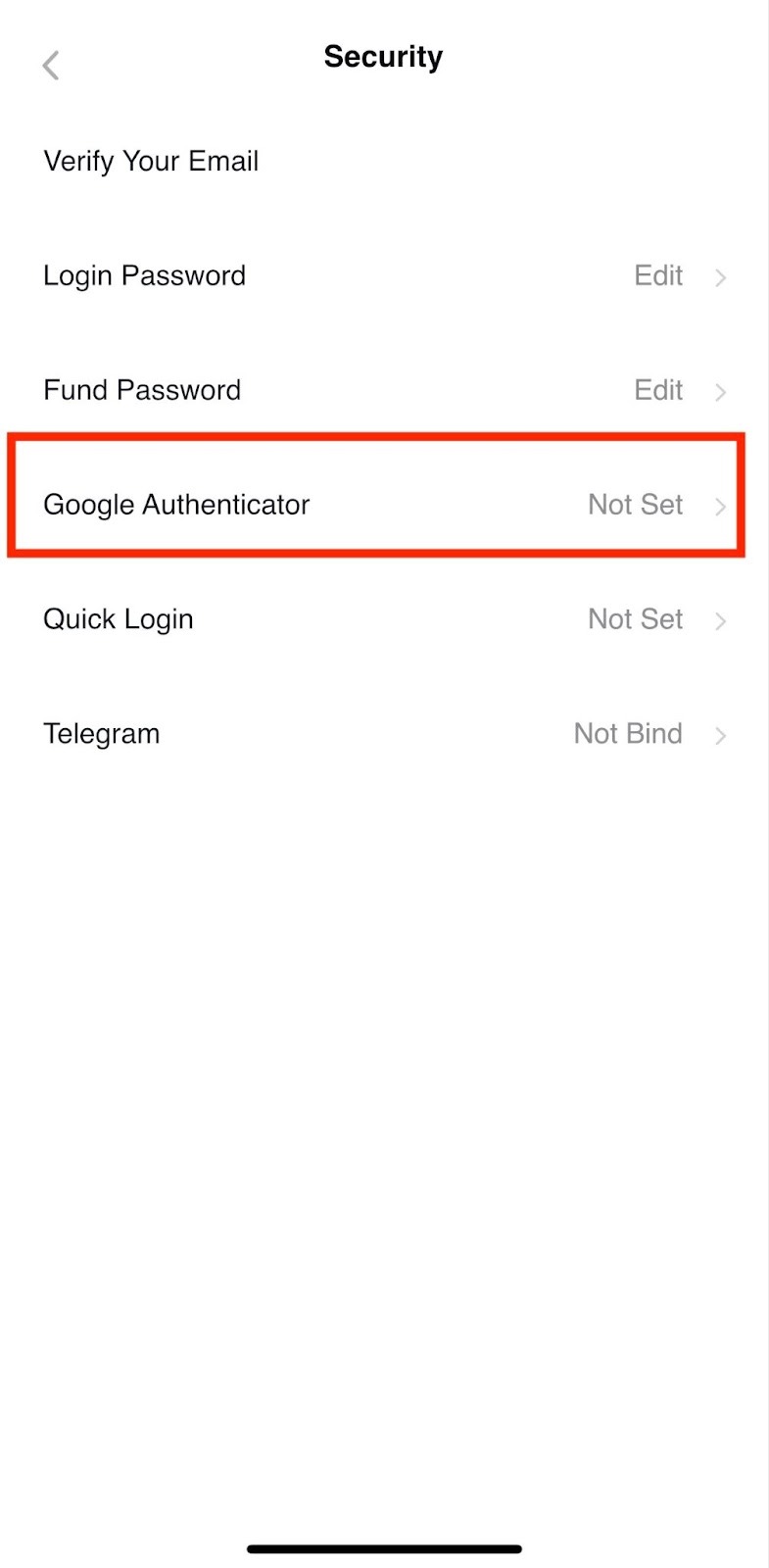 2FA: How to Bind Google Authenticator (2FA) – TriiiX